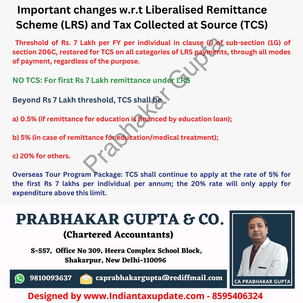 Indian Tax Update